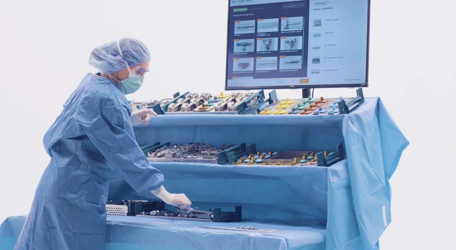 DinamicOR System | Operating Room Adjustable Back Table